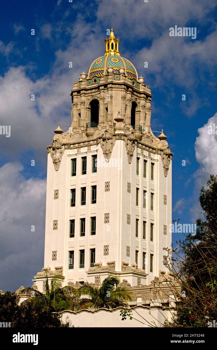 Beverly Hills City Hall is a prime example of Spanish Revival ...