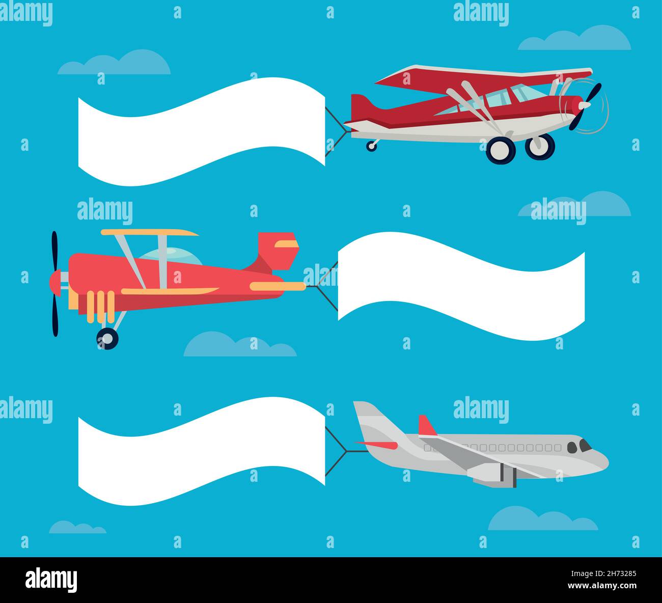 three air transport icons Stock Vector Image & Art - Alamy