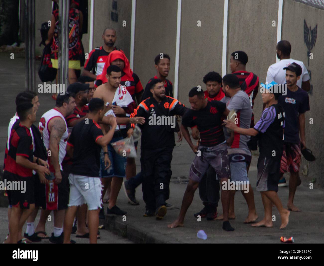 Rio de Janeiro, Rio de Janeiro, Brasil. 19th Nov, 2021. Soccer ...
