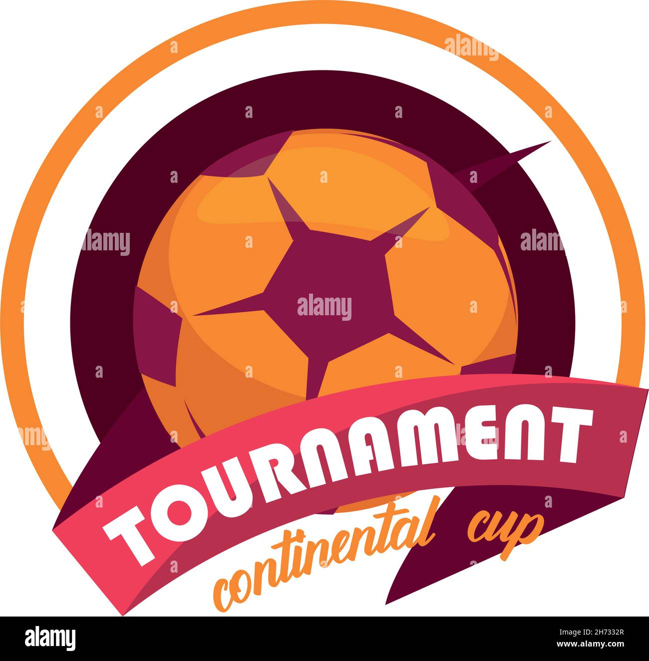 tournament continental cup emblem Stock Vector Image & Art - Alamy