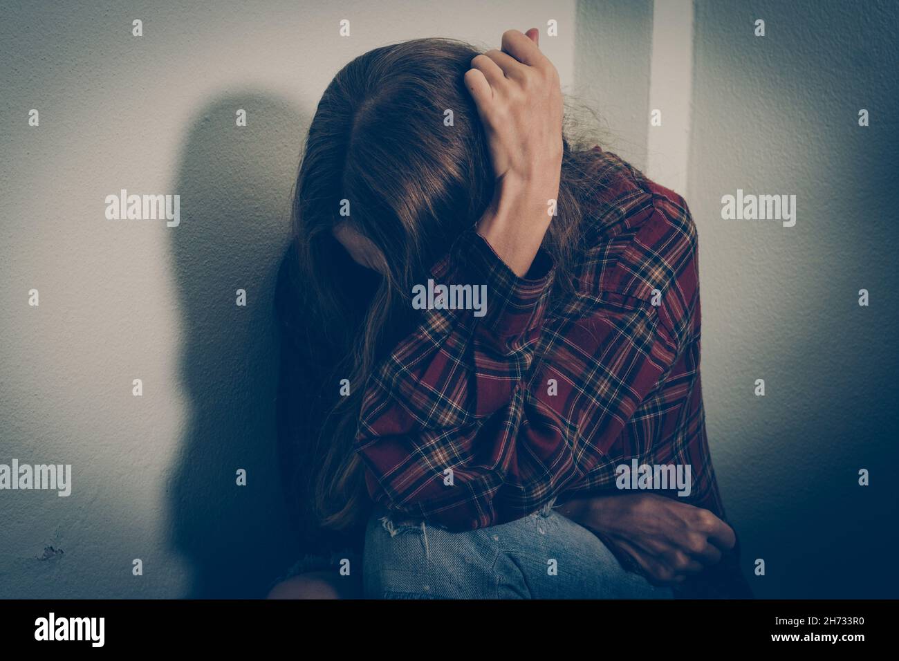 Stop the suffering from insults and oppression of women Stock Photo - Alamy