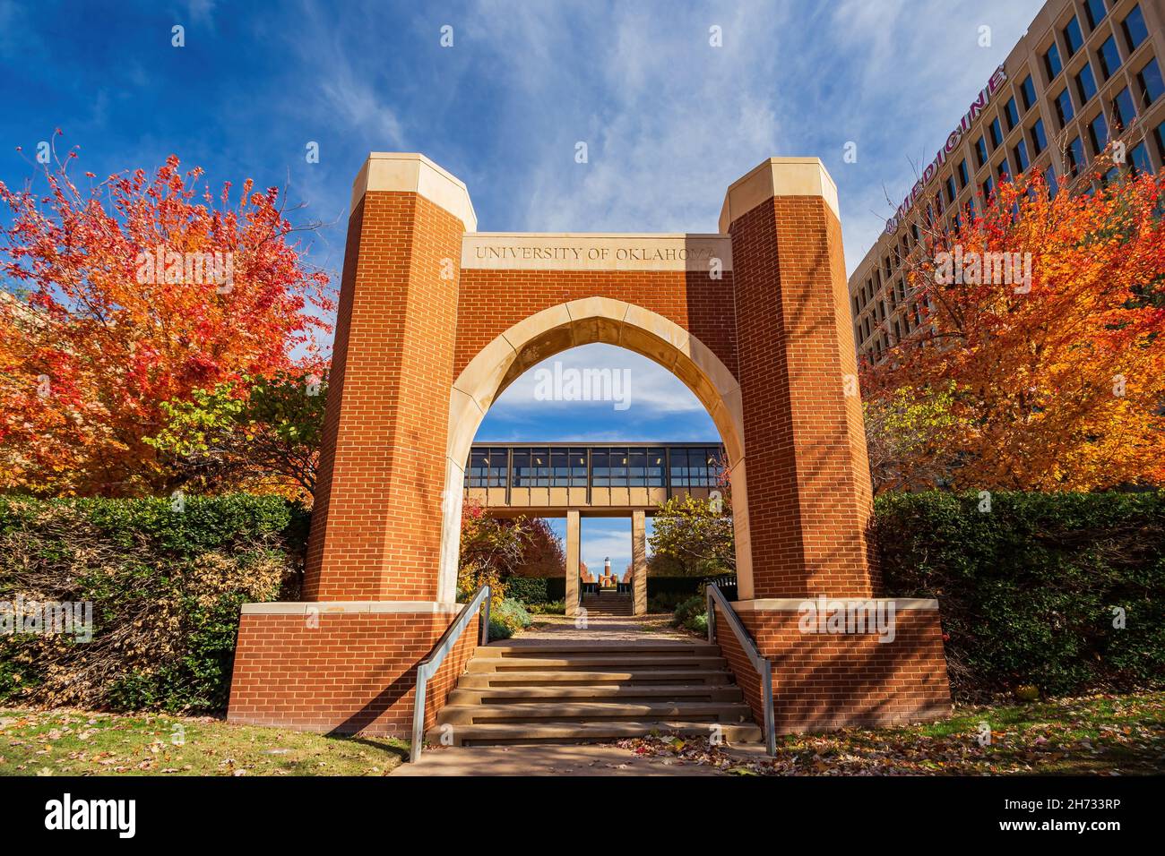Oklahoma university entrance hi-res stock photography and images - Alamy
