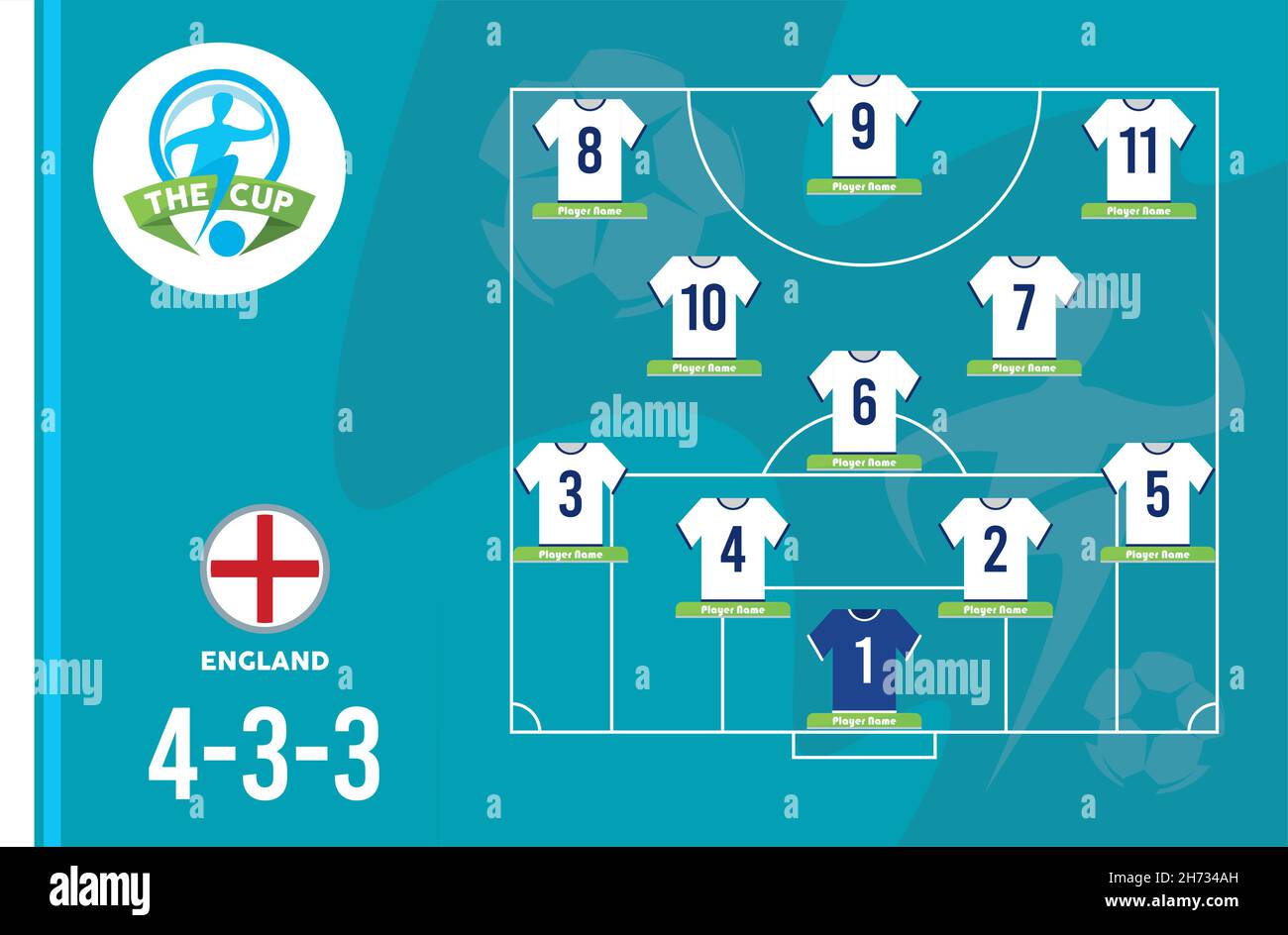 English lineup Stock Vector Images - Alamy