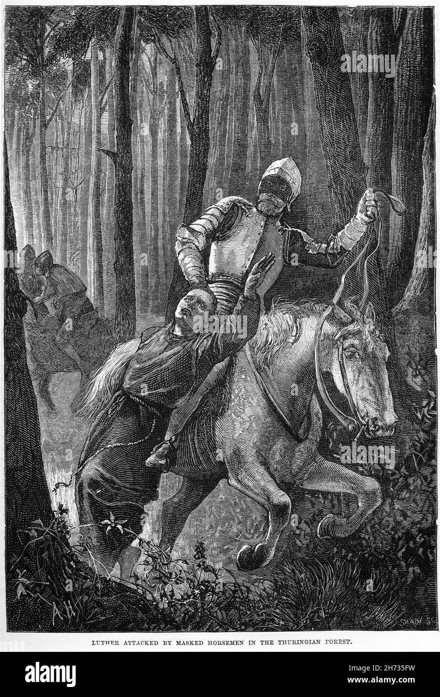 Luther kidnapped Black and White Stock Photos & Images - Alamy