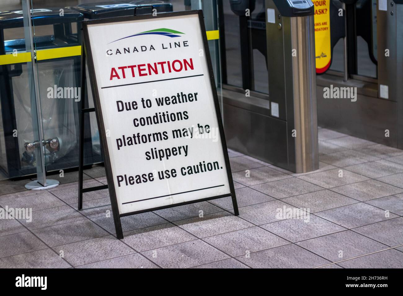 Translink warning sign hi-res stock photography and images - Alamy