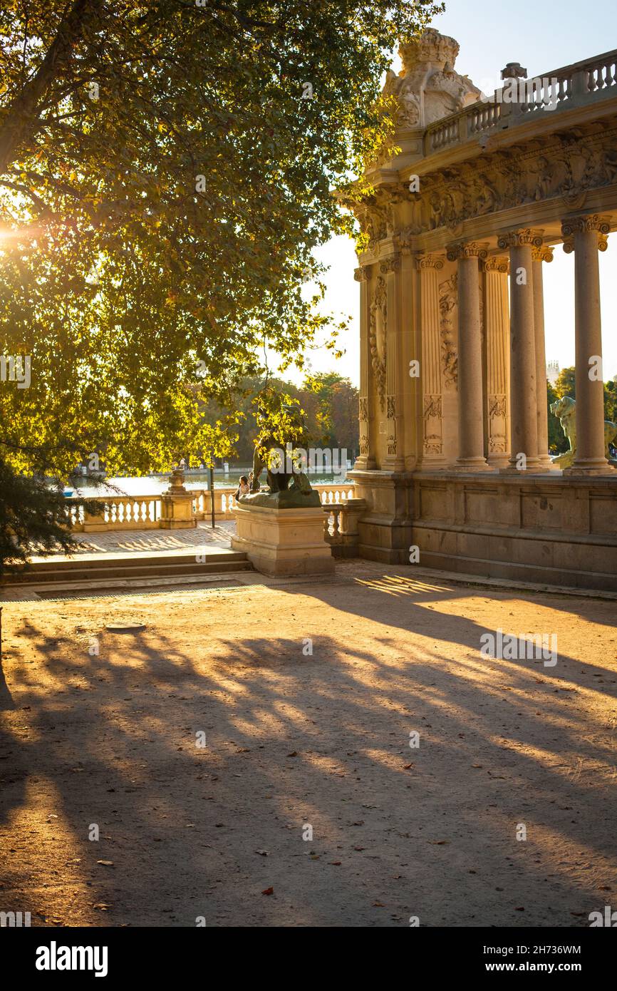 Madrid, Spain. El Retiro Park (Parque de El Retiro). Picture taken – 26 ...