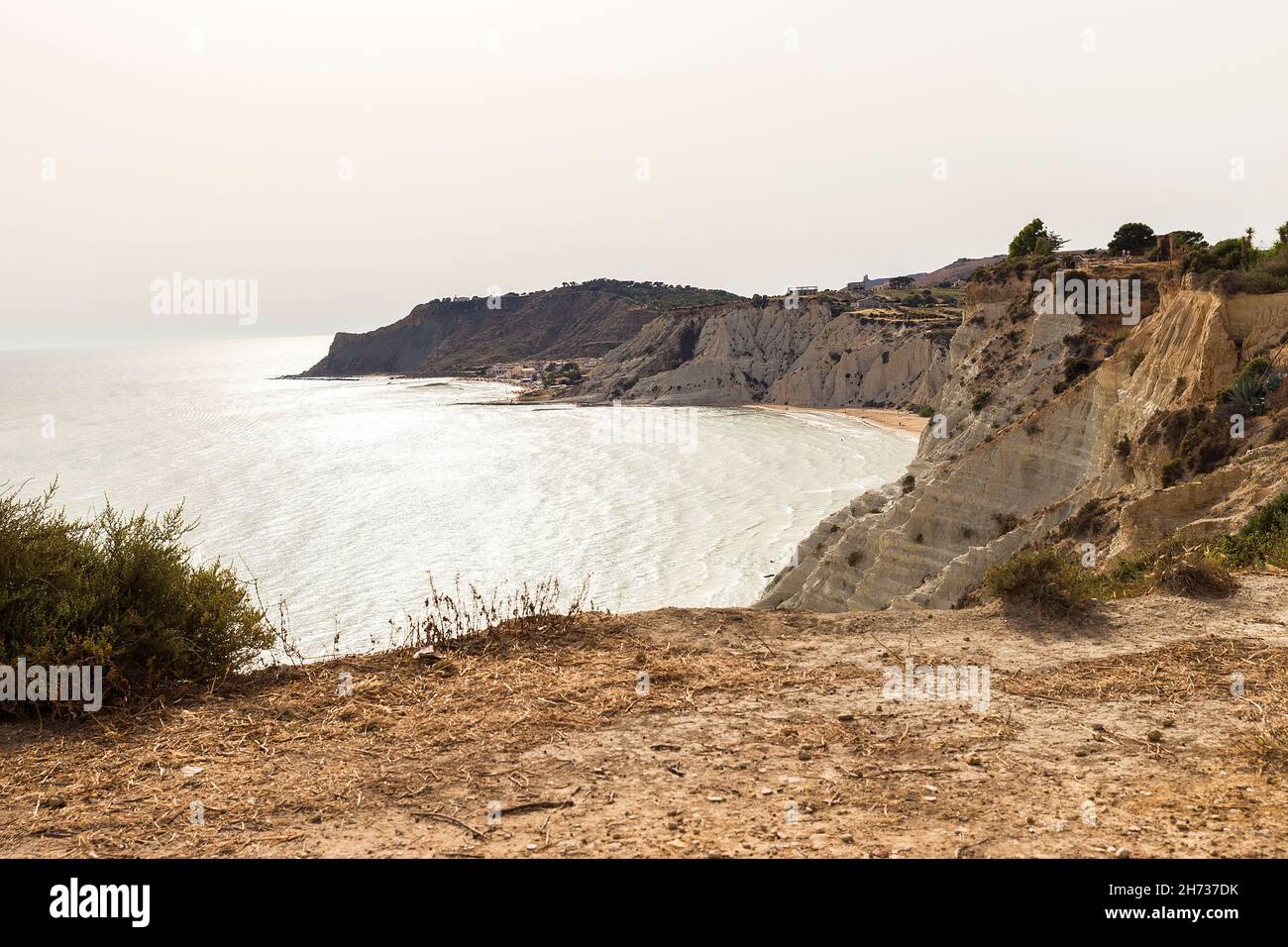 Natural Seascapes of The Turkish Staircase (Scala dei Turchi) in ...
