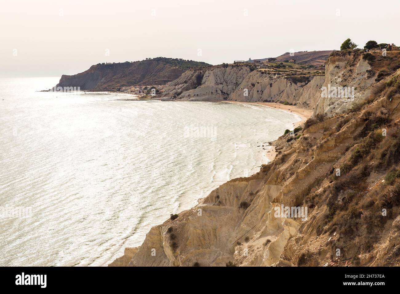 Natural Seascapes of The Turkish Staircase (Scala dei Turchi) in ...