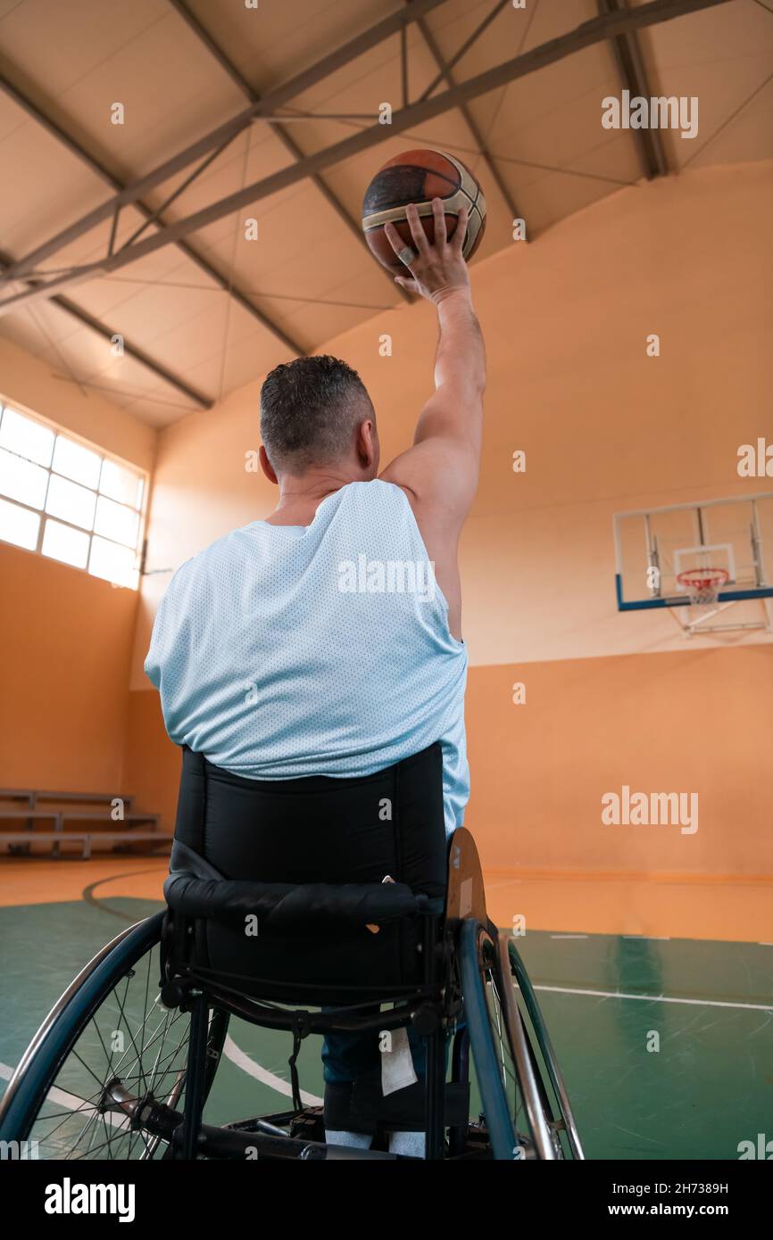 Paralyzed veteran in a wheelchair hi-res stock photography and images ...