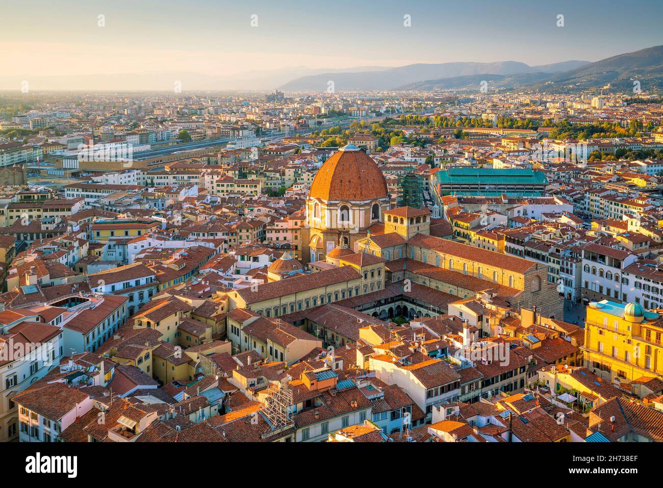 Florence skyline night hi-res stock photography and images - Alamy
