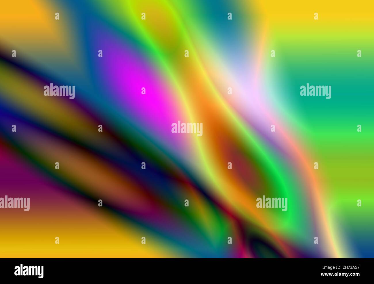 Illustration of colorful abstract curving smooth and soft lines Stock ...