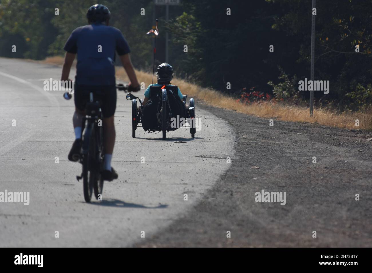 Riding the Silverado bike trail in the Napa Valley wine region of ...