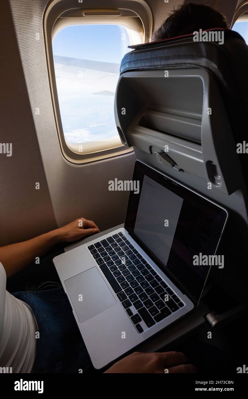 Woman freelancer works international hi-res stock photography and ...