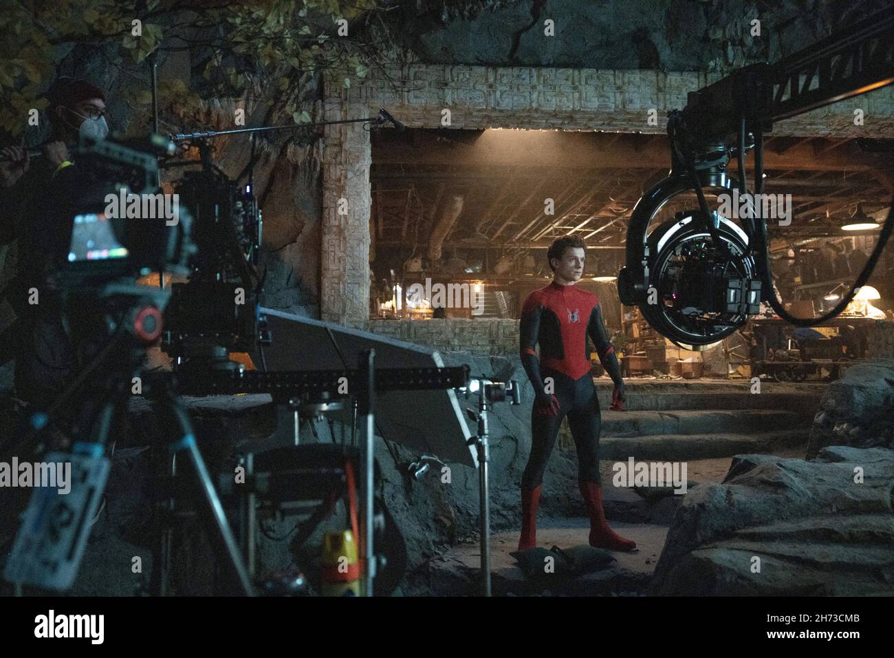 Spider man no way home tom holland hi-res stock photography and images ...