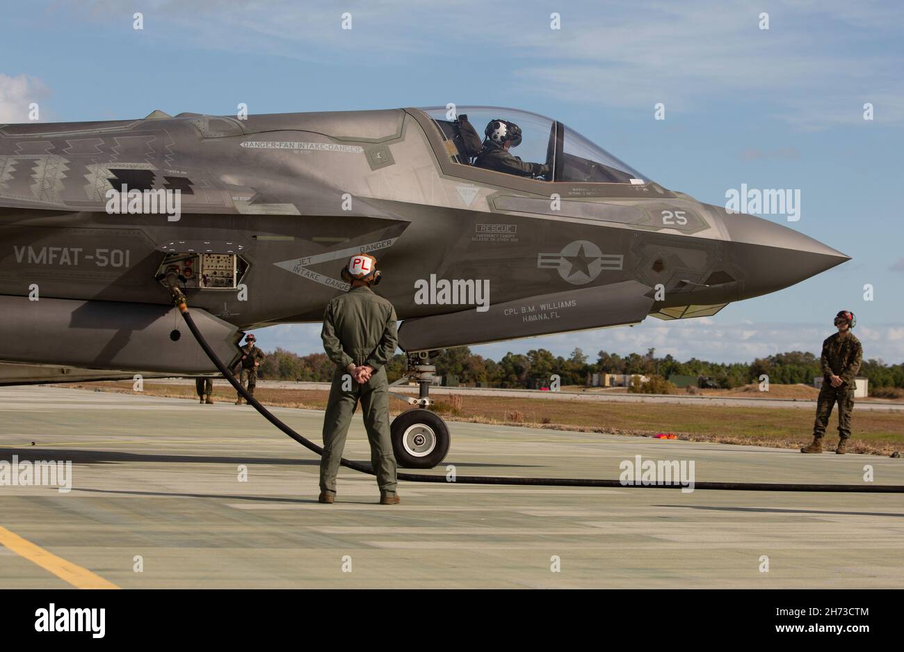 U.S. Marine Corps pilot Maj. Sean Callison with Marine Fighter Attack ...
