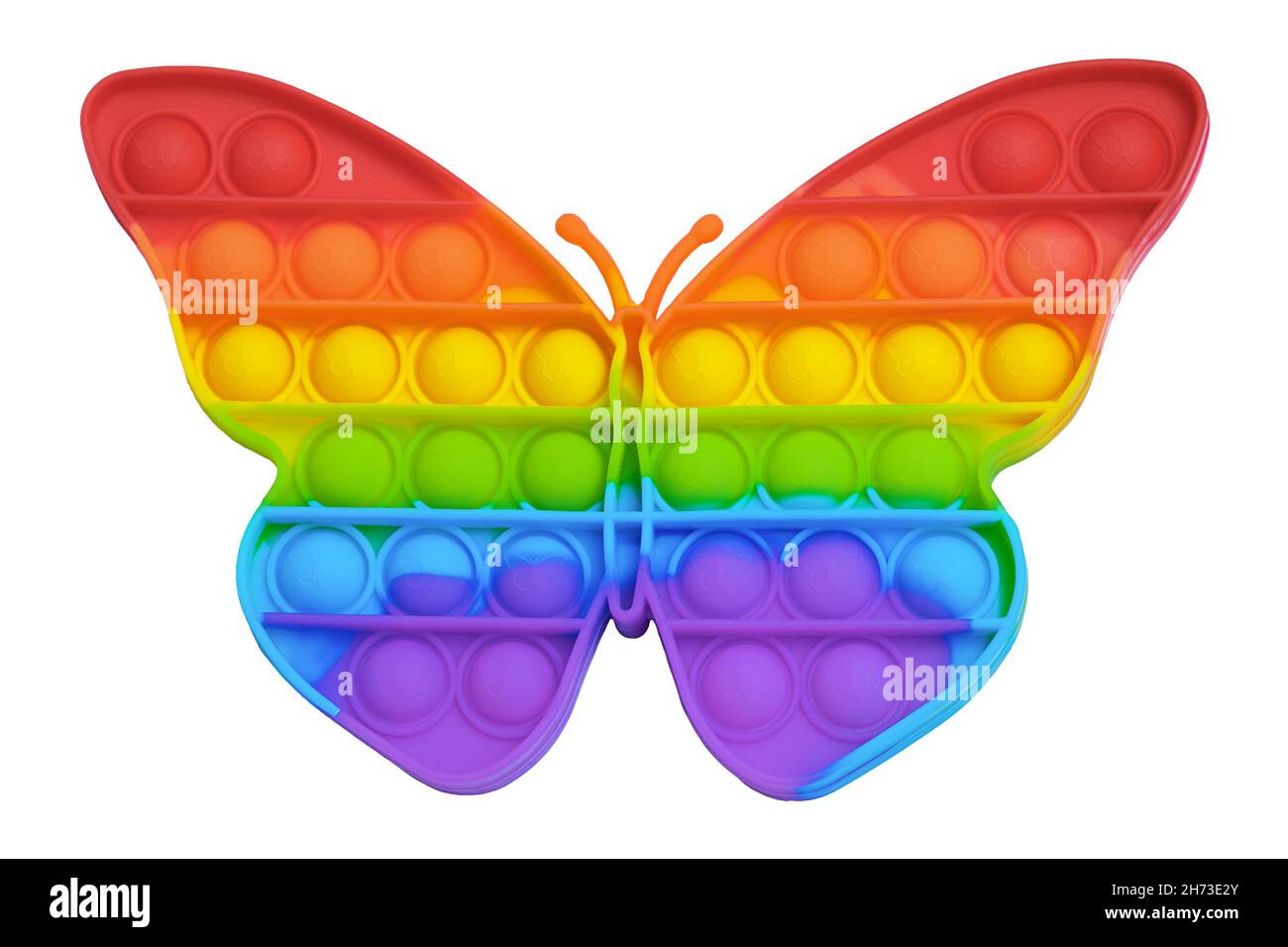Child butterfly on hand Cut Out Stock Images & Pictures - Alamy