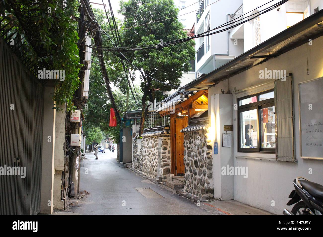 Korea Cafe in Hanoi Stock Photo - Alamy