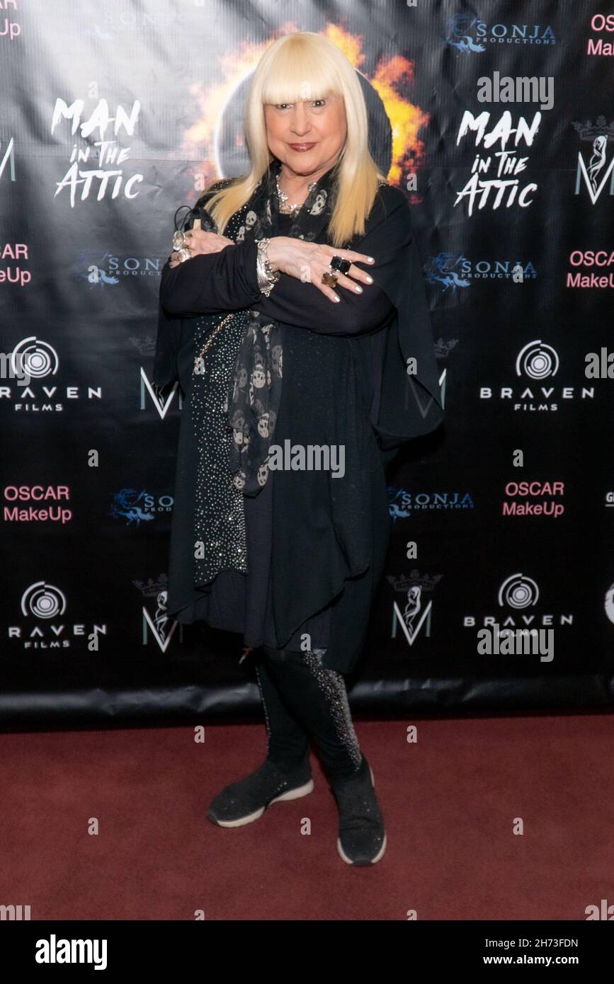 Shelly Bromfield attends the Premiere of the feature film Man in the ...