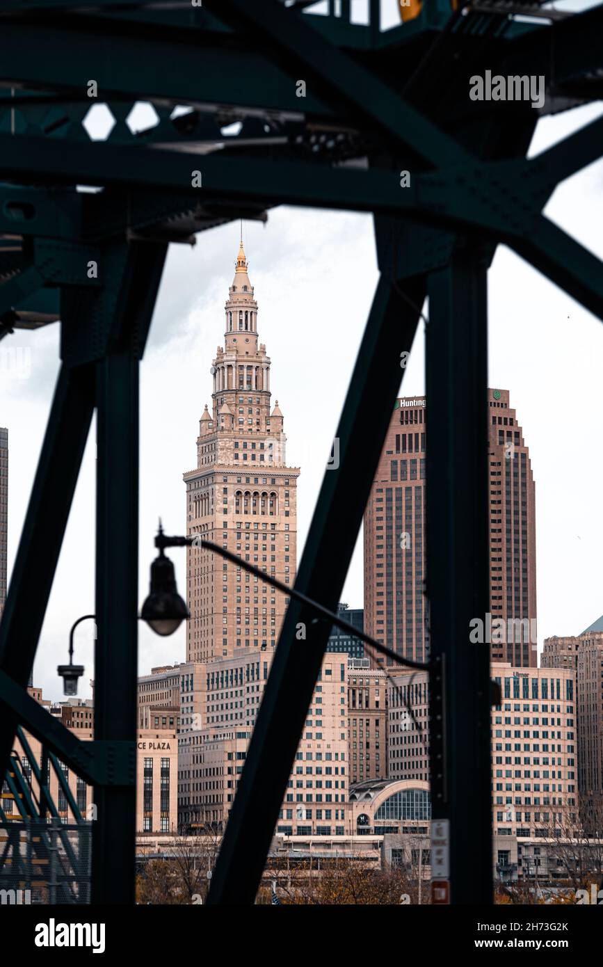 Terminal Tower in Cleveland Ohio Stock Photo - Alamy