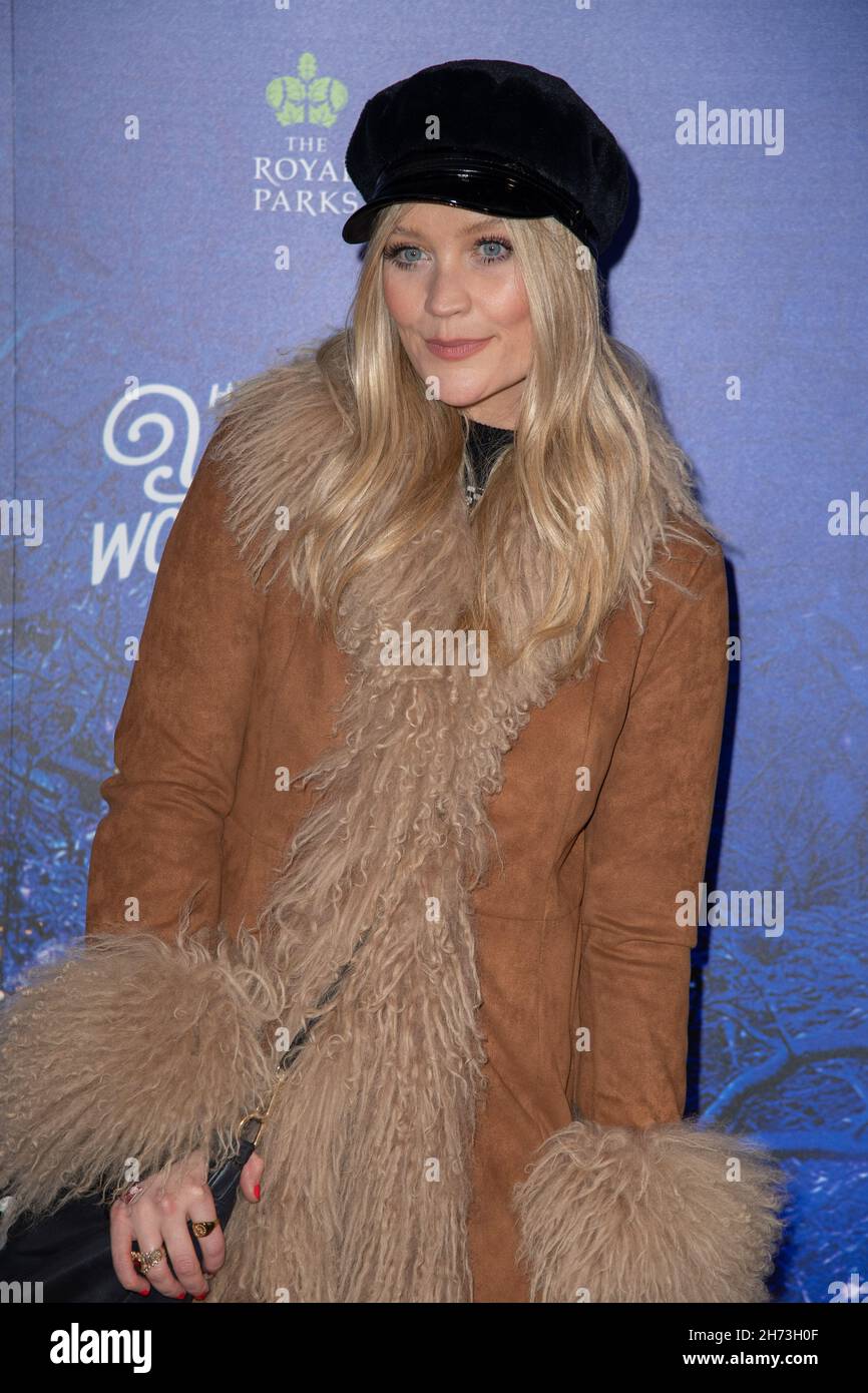London, UK. 18th Nov, 2021. Laura Whitmore attends the VIP Preview ...