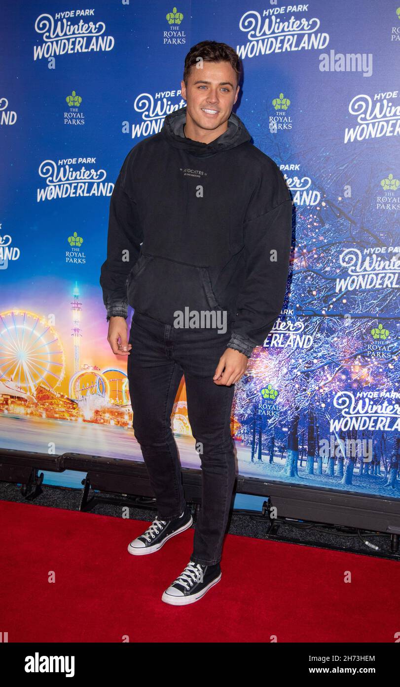 Brad McClelland attends the VIP Preview evening of Hyde Park Winter ...