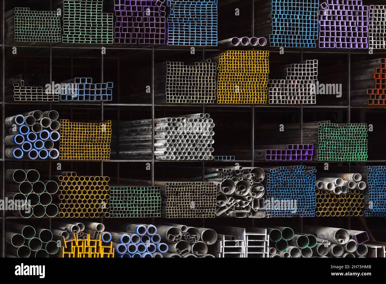 Pipe structures structures hi-res stock photography and images - Alamy