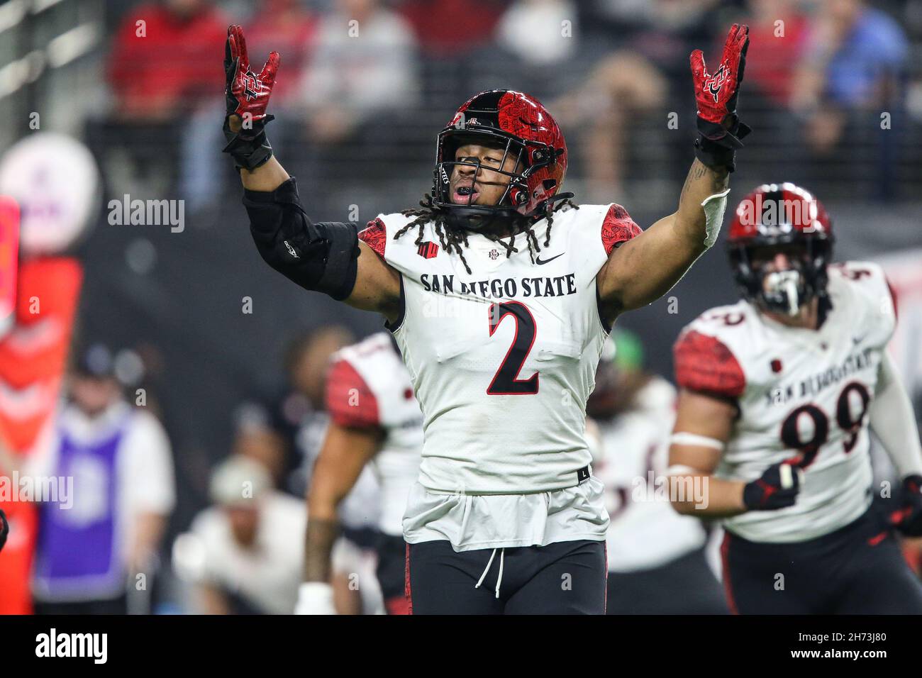 Las Vegas, USA. 19th Nov, 2021. November 19, 2021: San Diego State ...