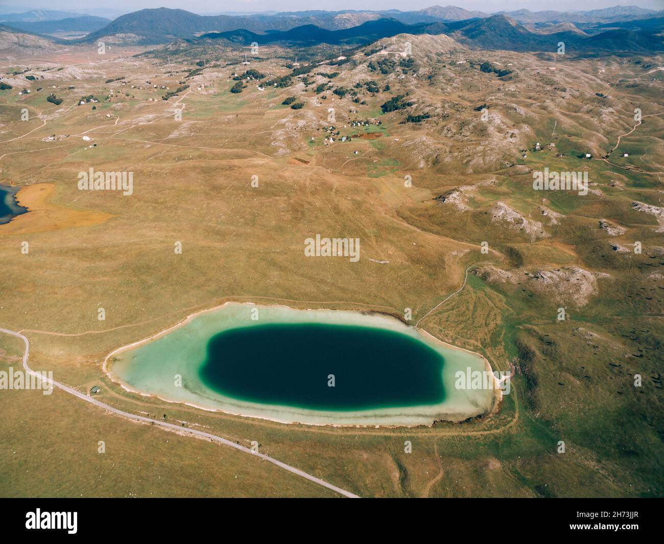 Aerial view devil mountain hi-res stock photography and images - Alamy