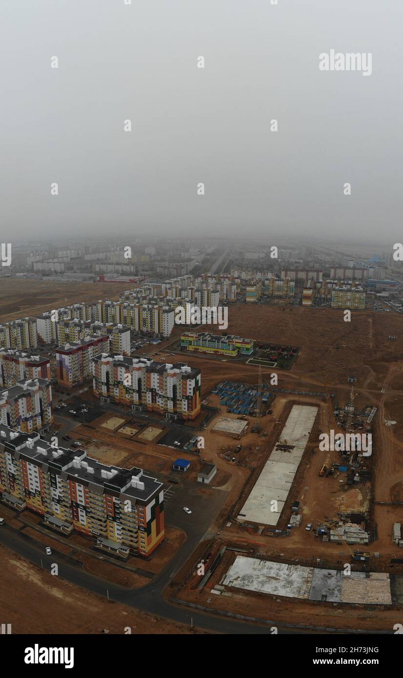Aerial view residential quarter hi-res stock photography and images - Alamy
