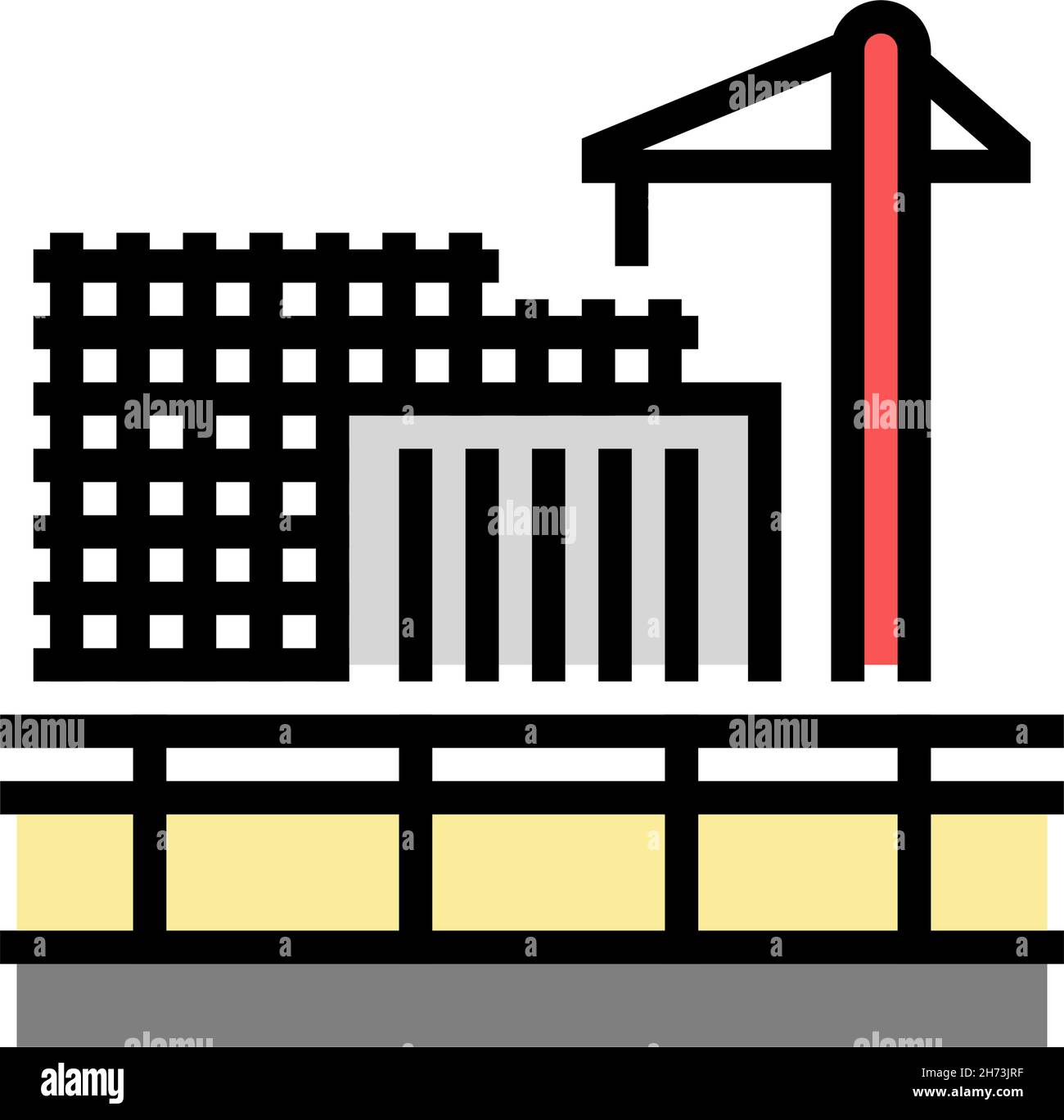 Construction city metro residential complex Cut Out Stock Images ...