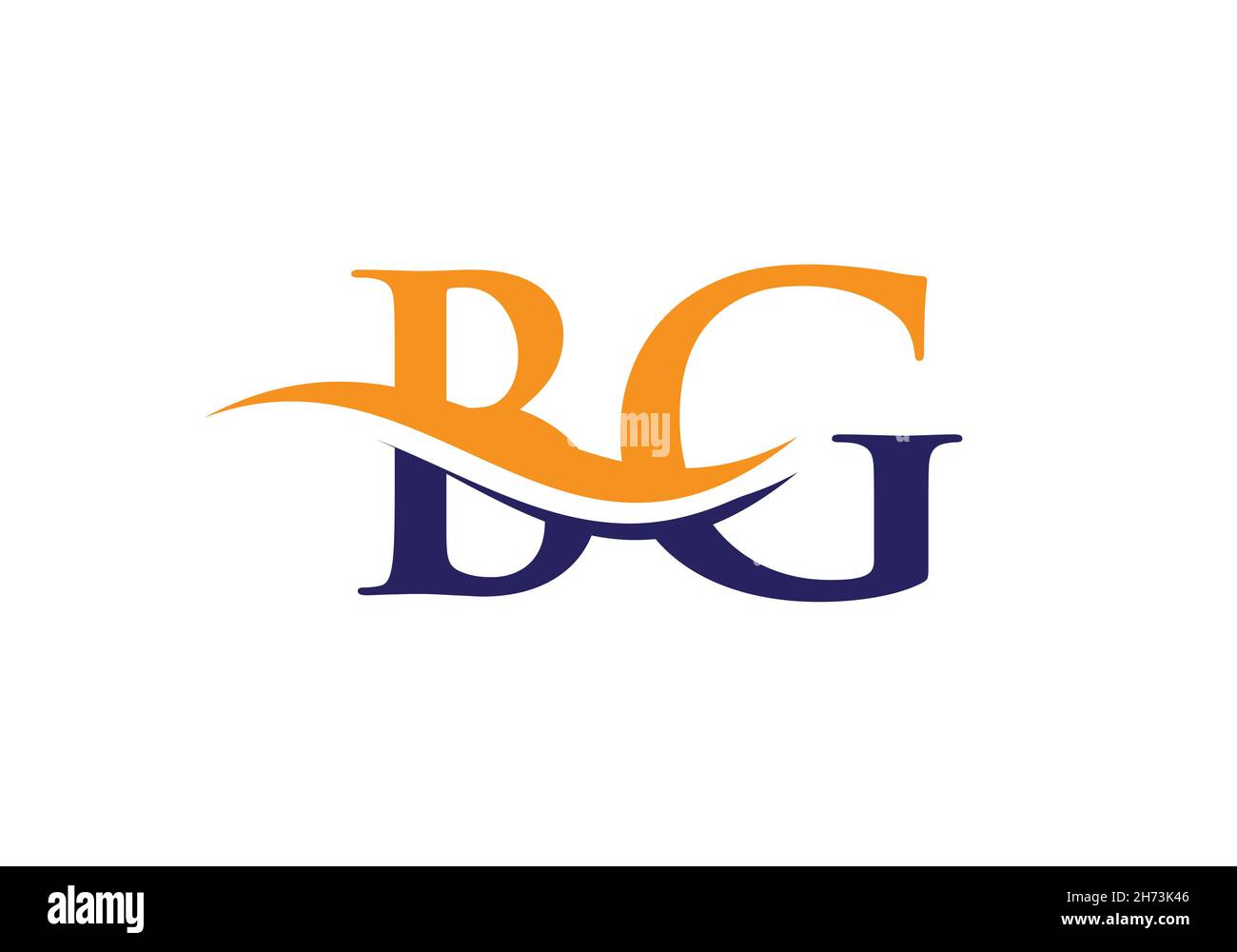 Creative BG letter with luxury concept. Modern BG Logo Design for ...