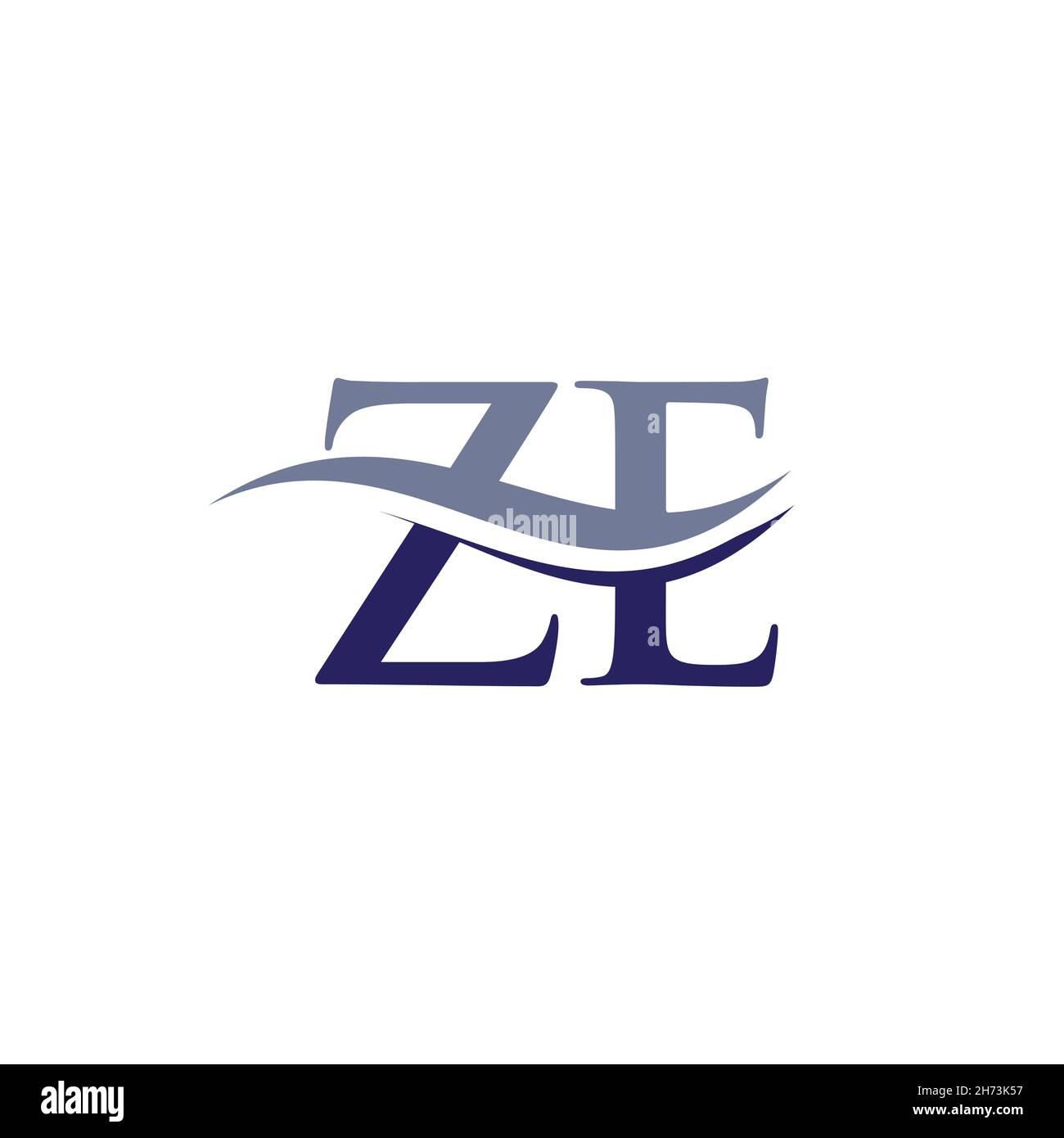 Letter ze logo Stock Vector Images - Alamy