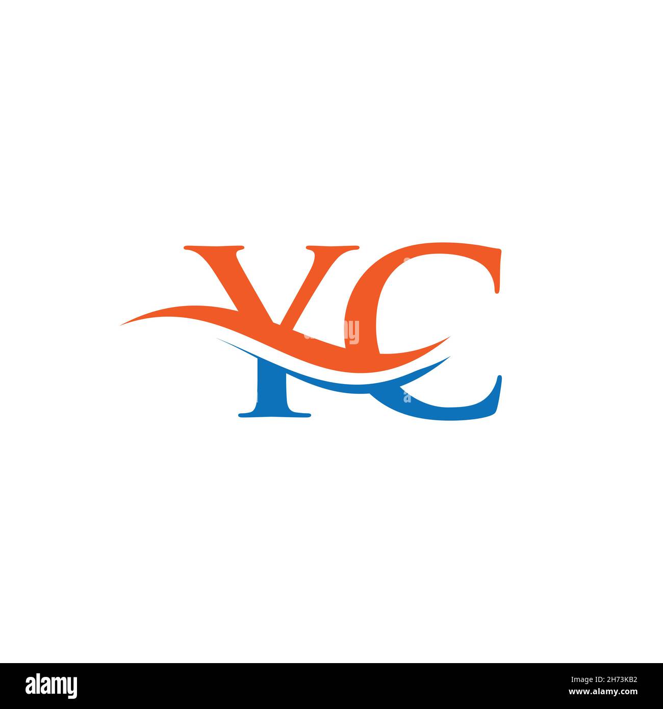Yc minimal logo design hi-res stock photography and images - Alamy