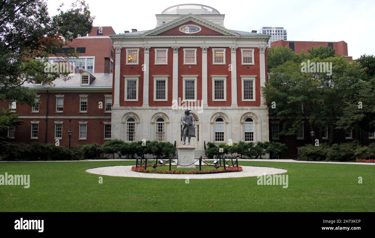 Pennsylvania Hospital, first hospital in the US, chartered in 1751 ...