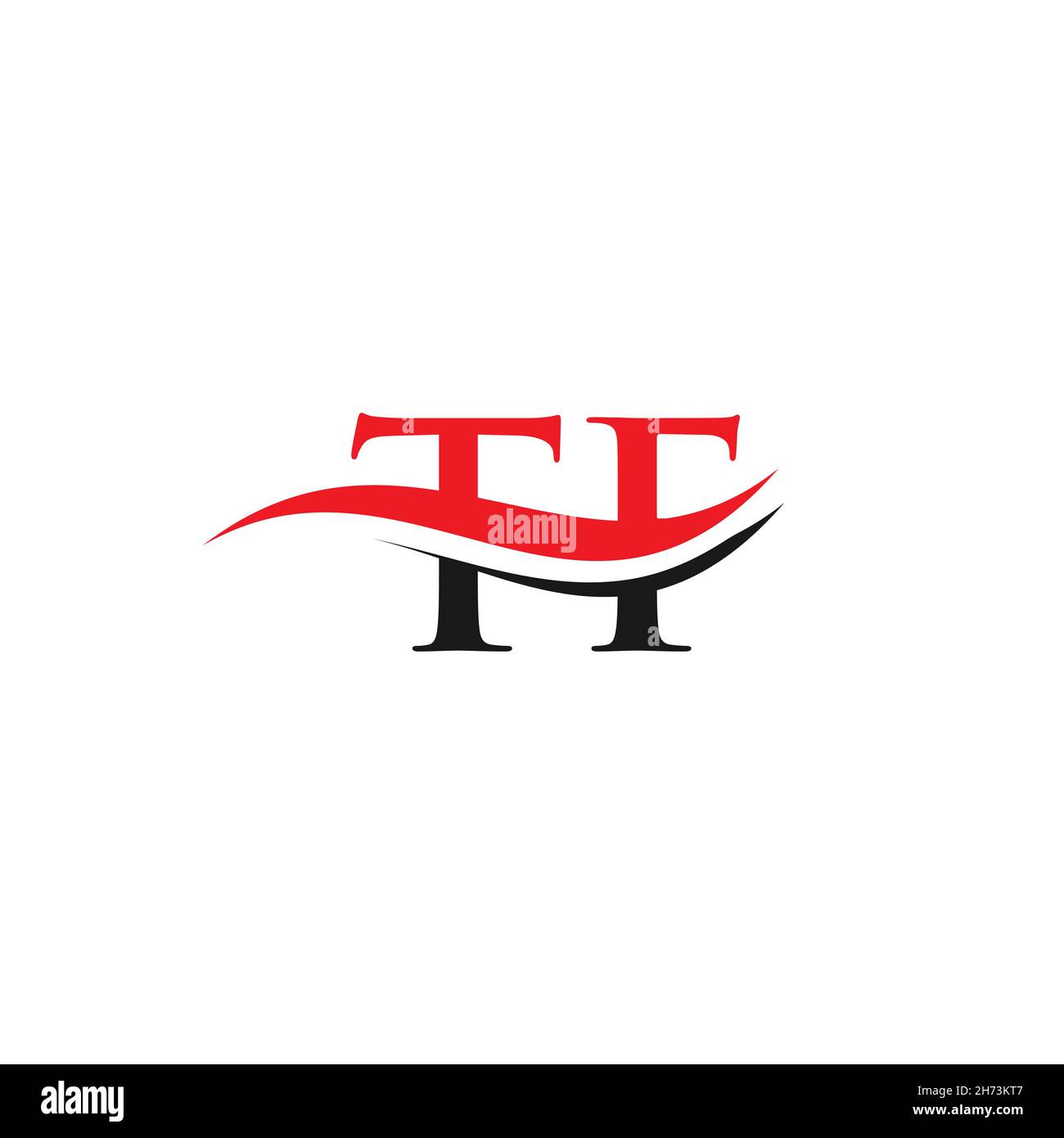 TF Letter Linked Logo for business and company identity. Initial Letter ...