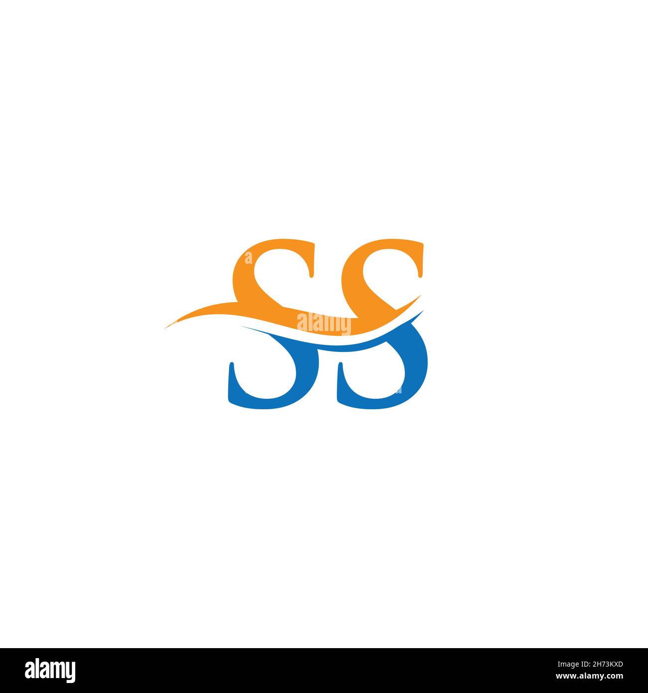 SS Linked Logo for business and company identity. Creative Letter SS ...