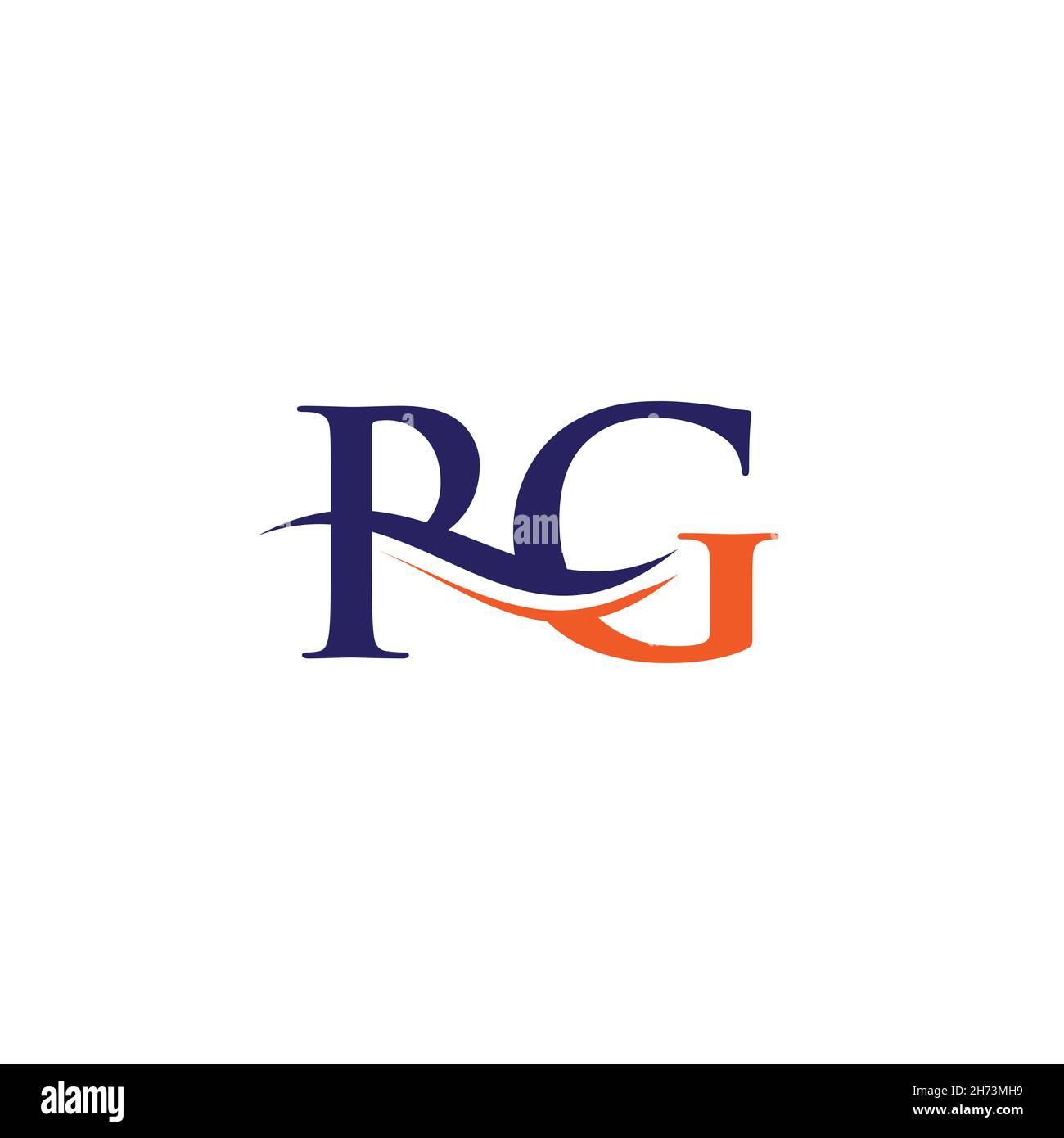 PG Letter Linked Logo for business and company identity. Initial Letter ...