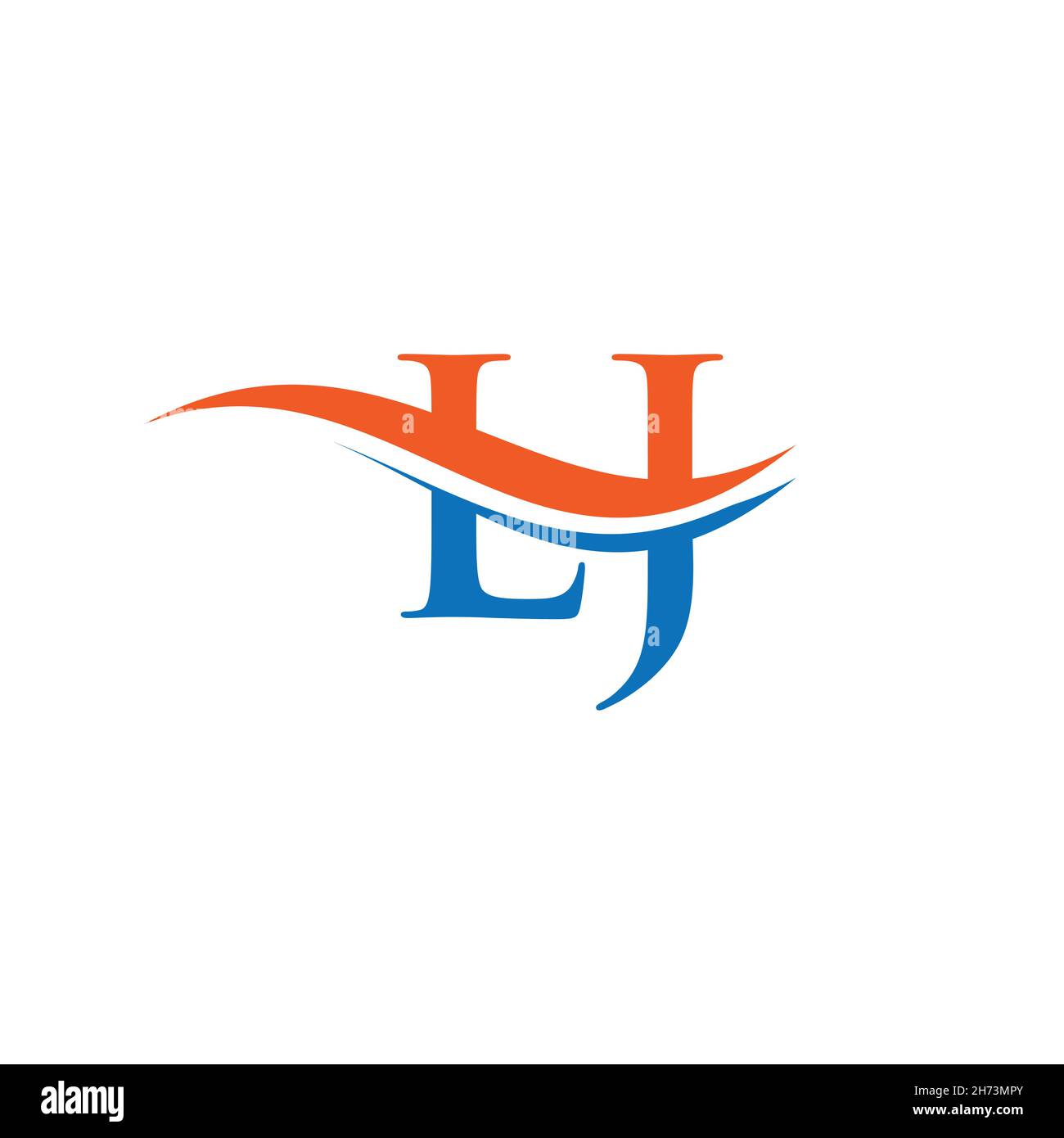 Initial linked letter LJ logo design. Modern letter LJ logo design ...