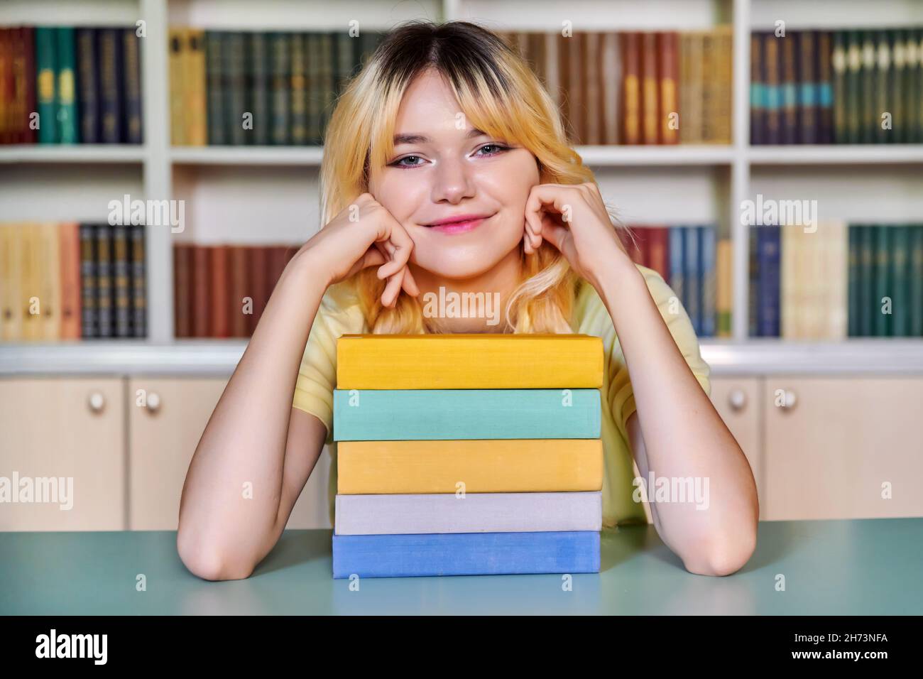 Old looking books in pile hi-res stock photography and images - Alamy