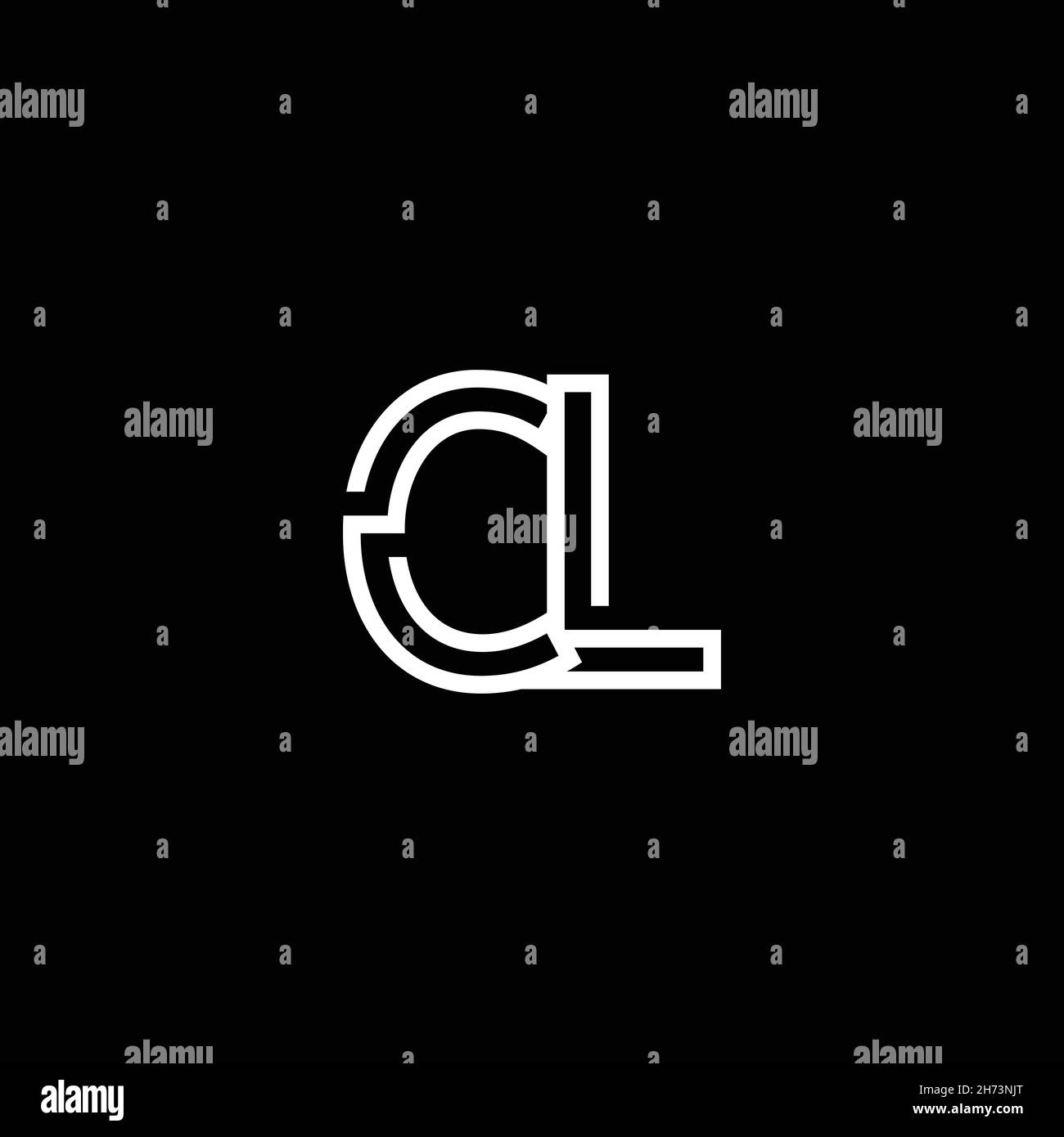 Professional Innovative Initial CL logo and CL logo. Letter CL Minimal ...