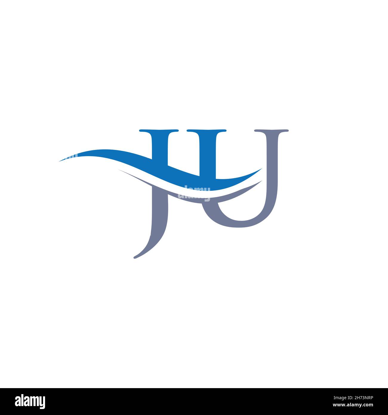 Ju minimal logo hi-res stock photography and images - Alamy