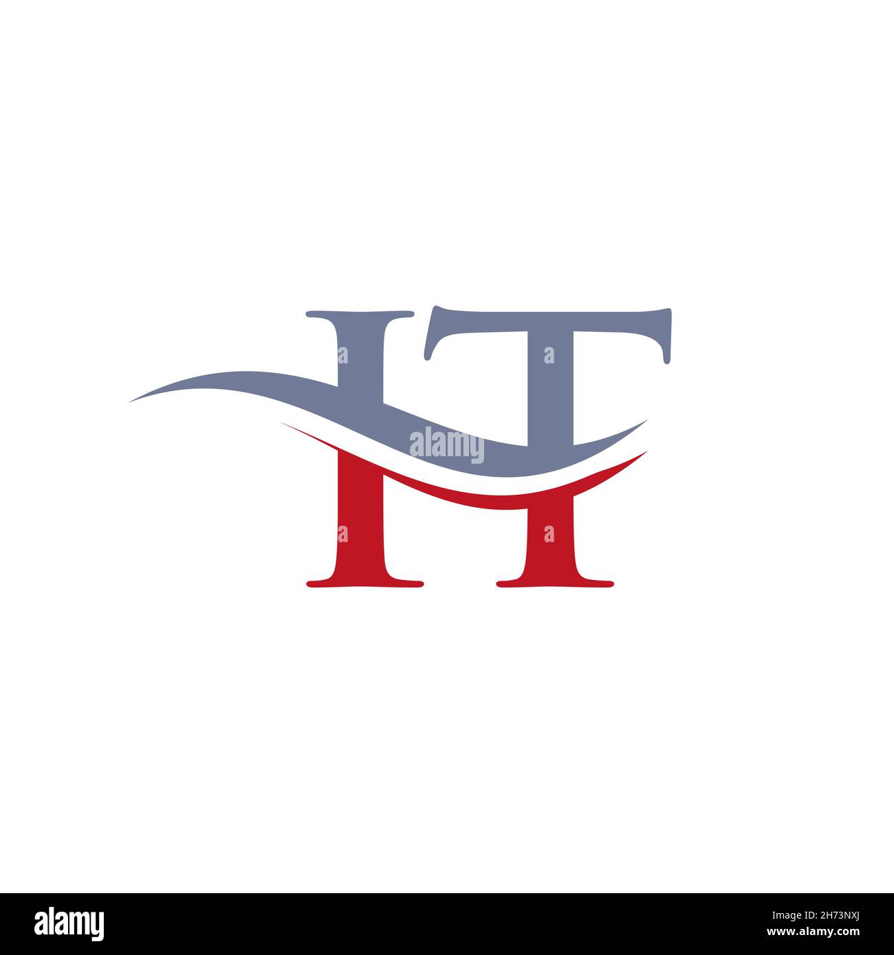 Initial IT letter logo design with modern trendy. IT logo design Stock ...