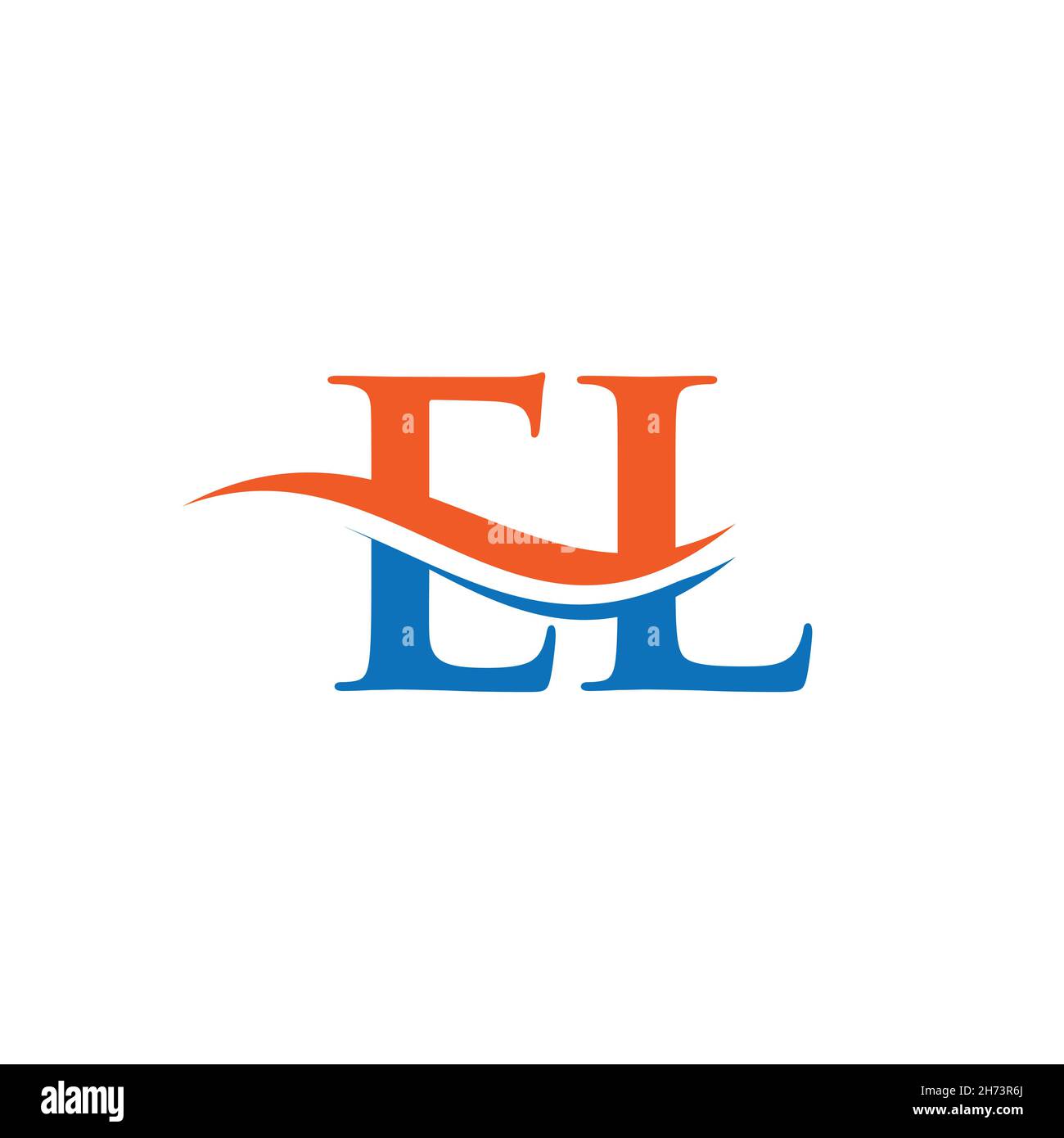 Monogram letter EL logo design Vector. EL letter logo design with ... Monogram letter EL logo design Vector. EL letter logo design with ...