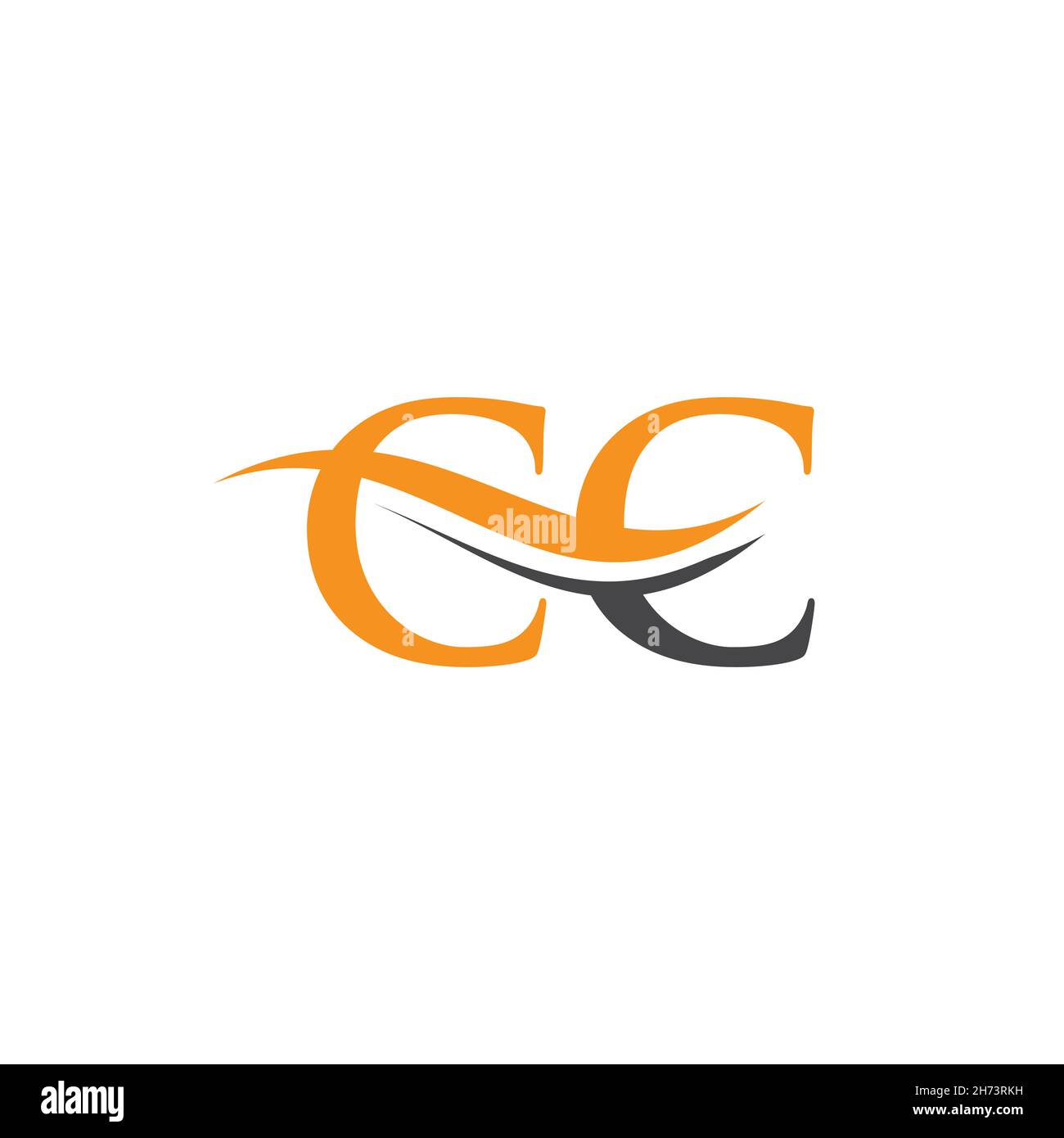CC Linked Logo for business and company identity. Creative Letter CC ...