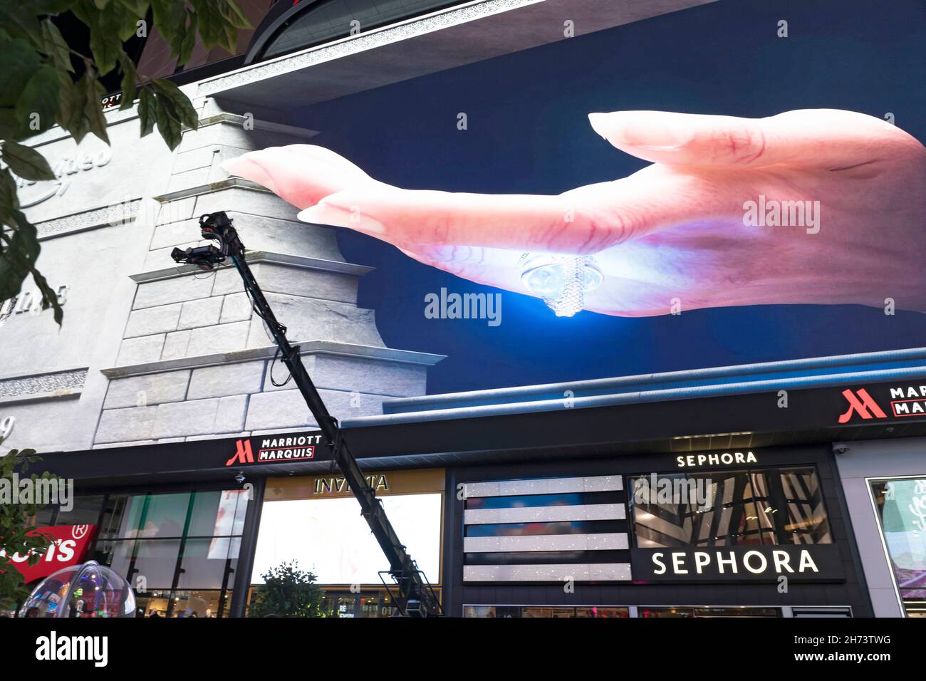 A Times Square sign advertisement at an Amazon Prime "The Wheel of Time ...