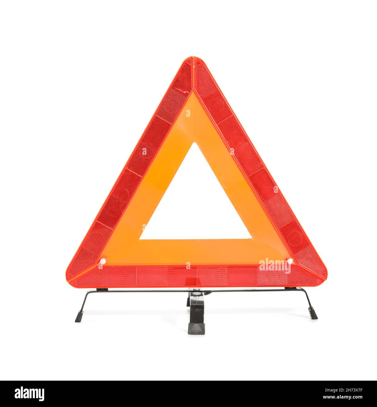 Red emergency stop sign isolated on white background Stock Photo - Alamy