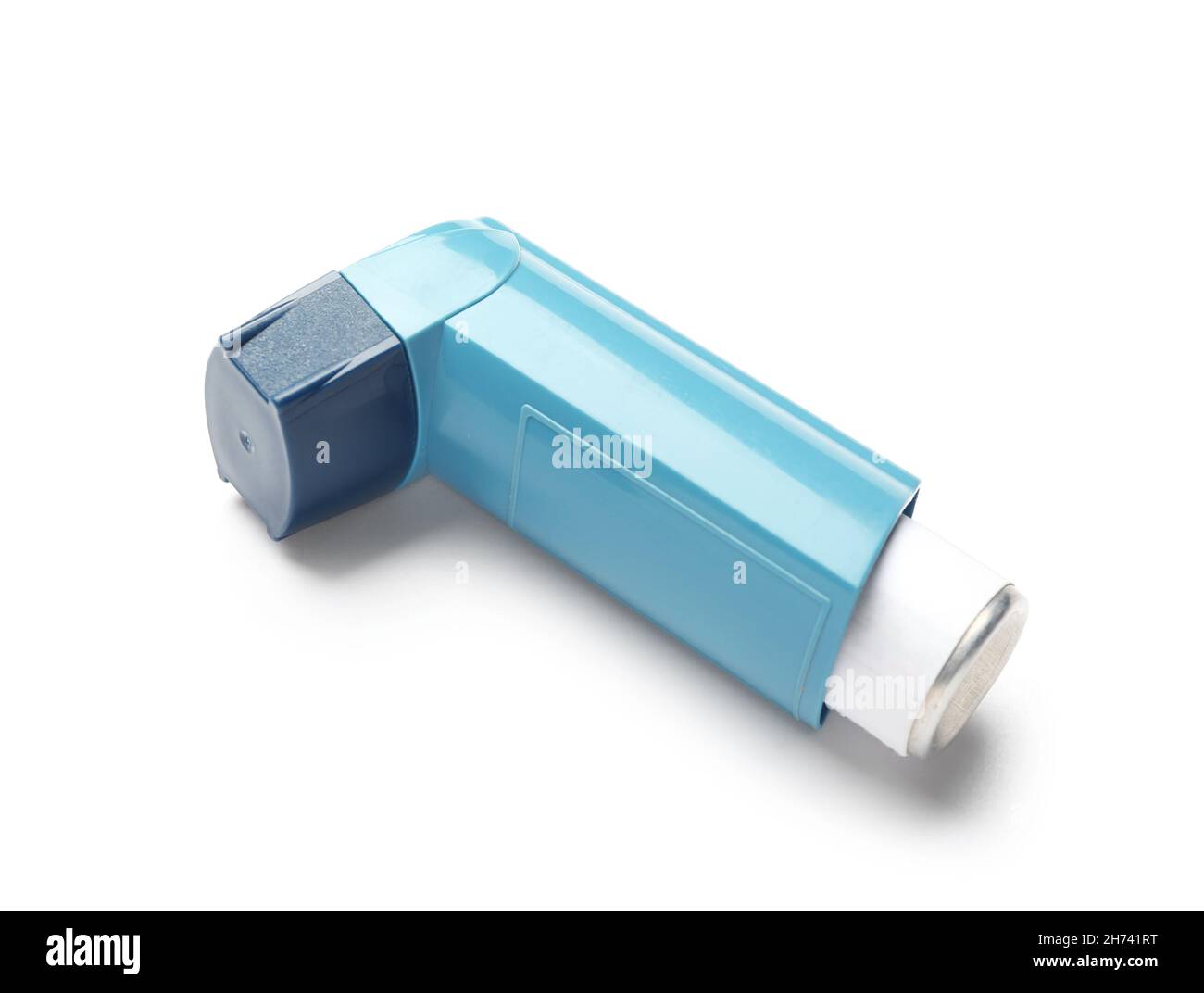 Modern inhaler isolated on white background Stock Photo - Alamy