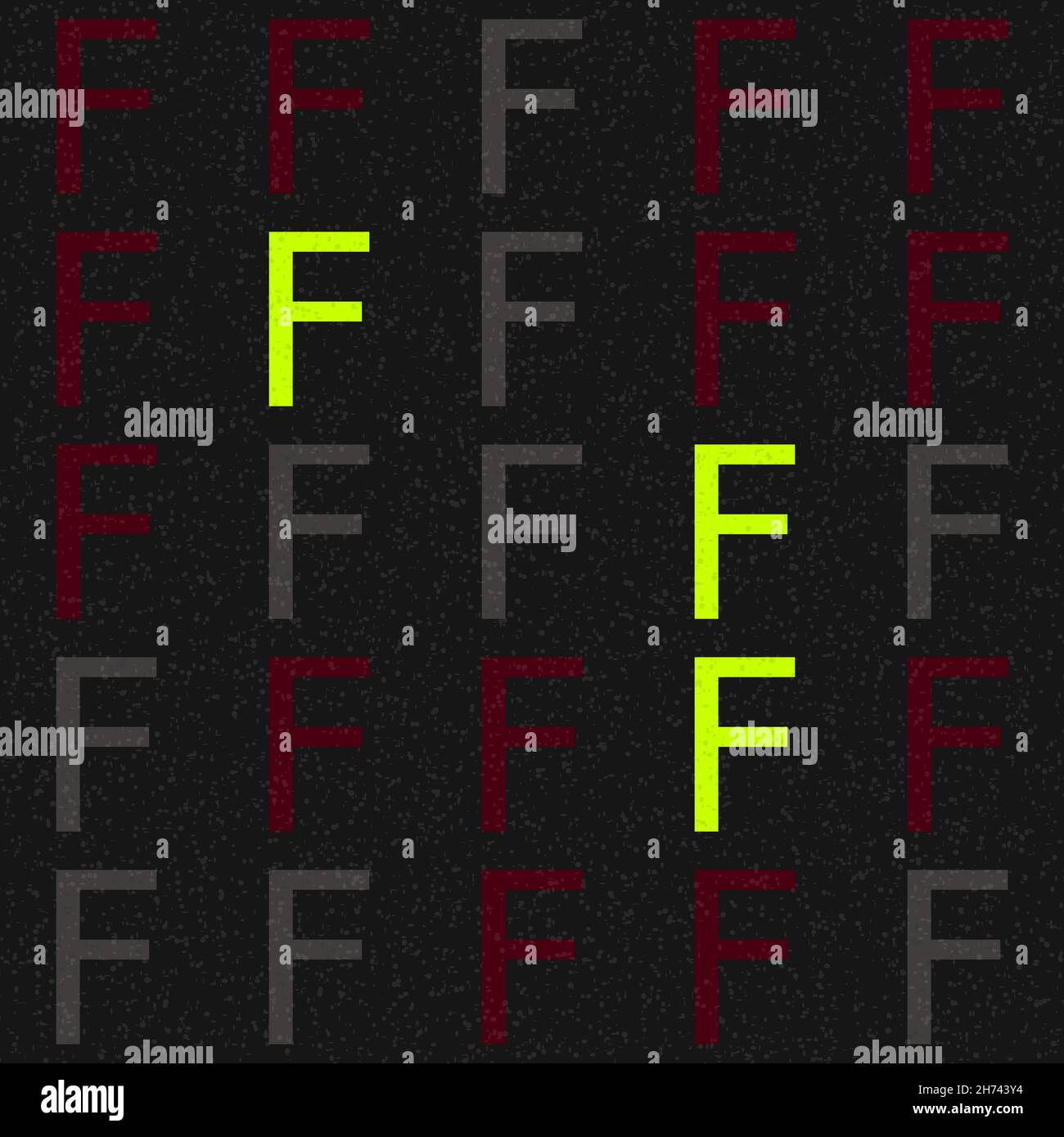 Abstract Geometrical generative computational art illustration Stock ...