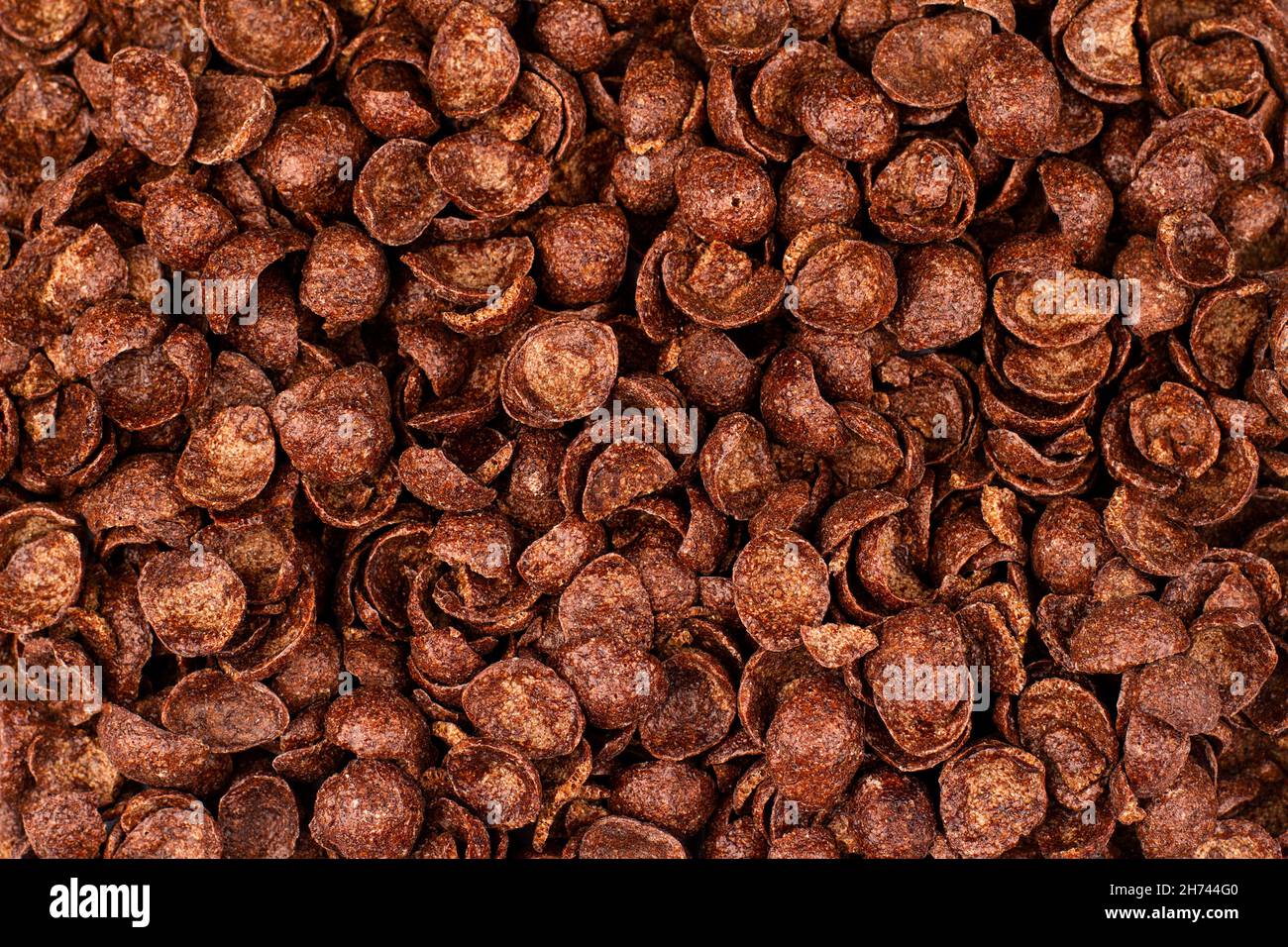 Pile of chocolate cornflakes hi-res stock photography and images - Alamy