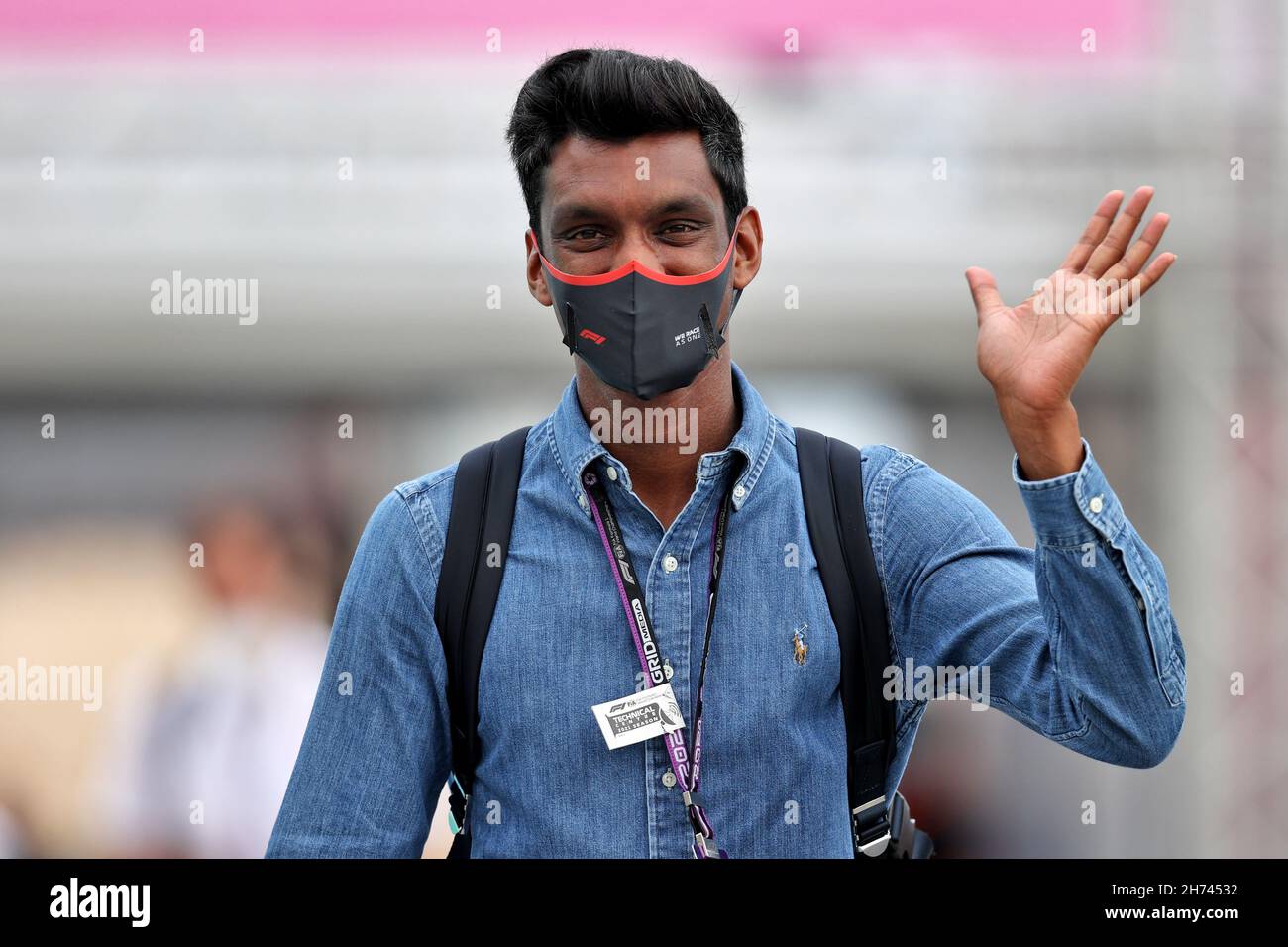 Lawrence Barretto (GBR) Formula 1 Senior Writer Editor. Qatar Grand ...
